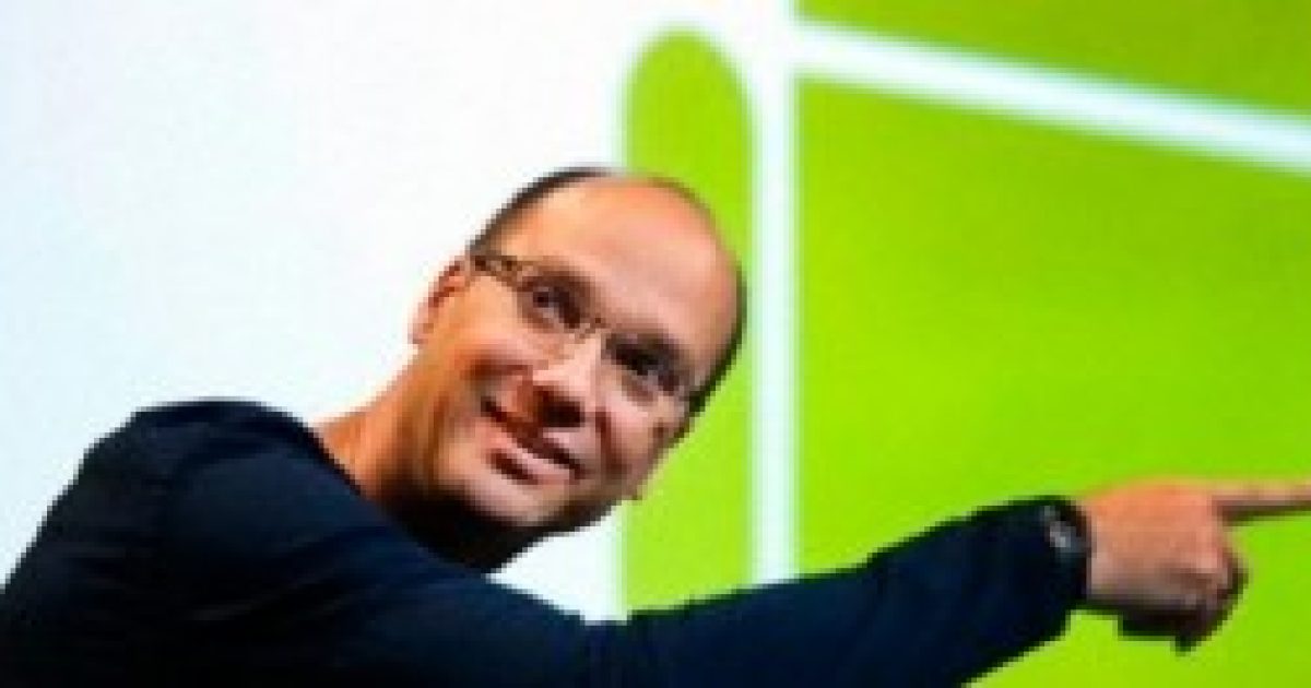 Andy Rubin, el cofundador de Android, deja Google.