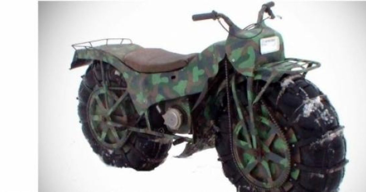 Taurus 2x2, la fuoristrada russa a due ruote da smontare in cinque minuti