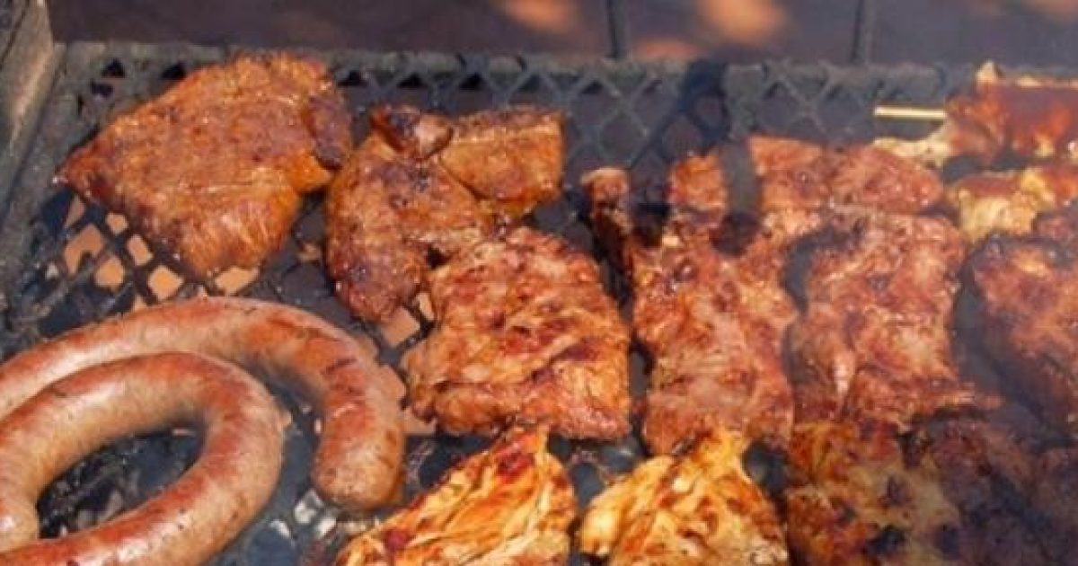 Traditional braai, the South African way