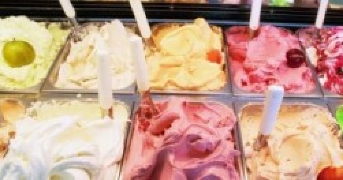 Estate, è tempo di gelati