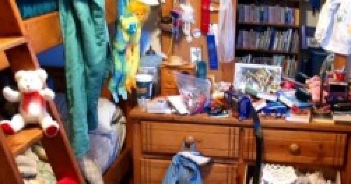 Ser desordenado causa estrés