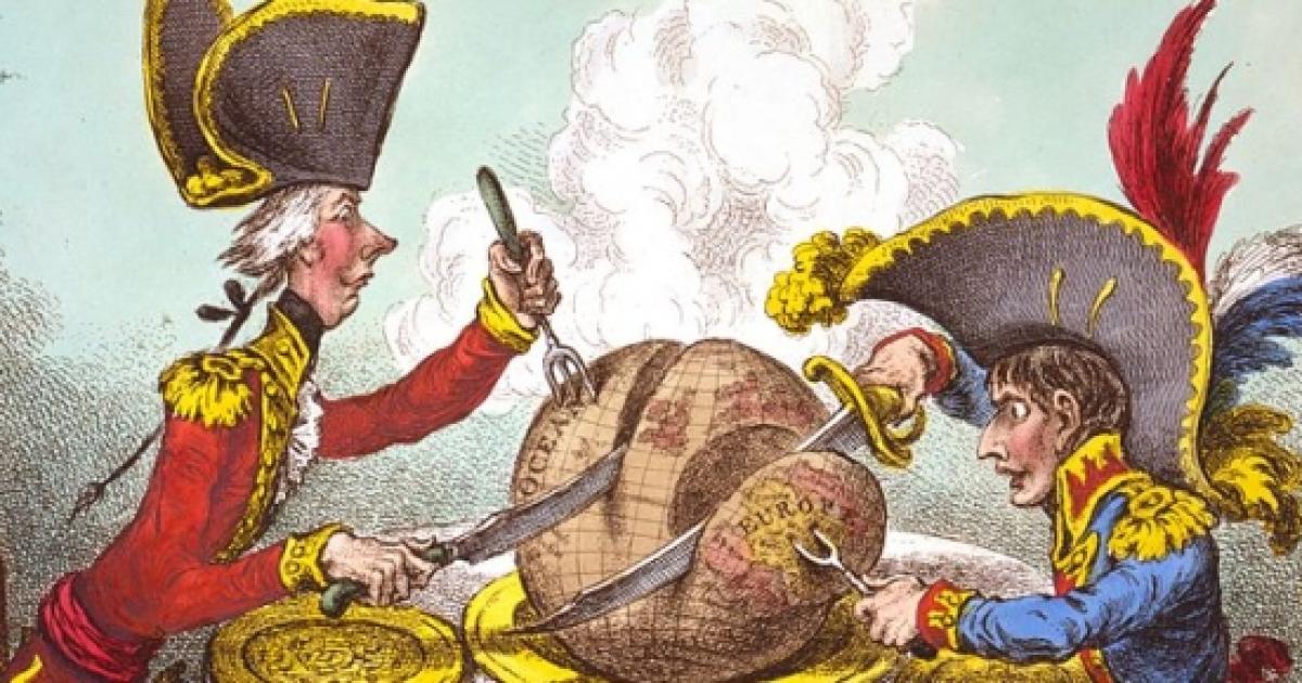 So close so far, best enemies and thus allies, France and Britain…