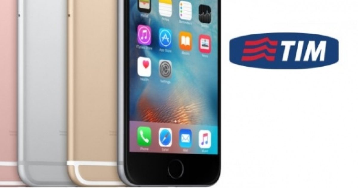 Offerte Tim per iPhone 6S. Interessanti aggiornamenti dal mondo della ...