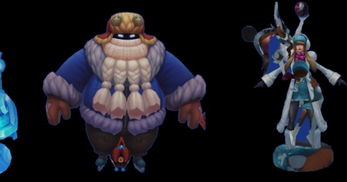 Llegan las nuevas skins de Navidad de League of Legends.
