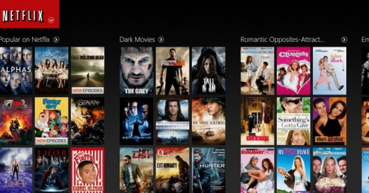 Catalogo Netflix Italia, dicembre 2015