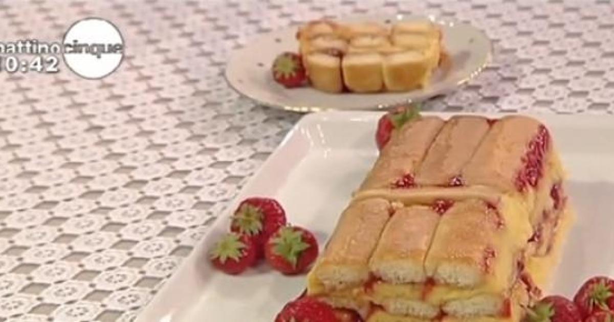 Le ricette di Samya 15 maggio 2015: dolce di savoiardi