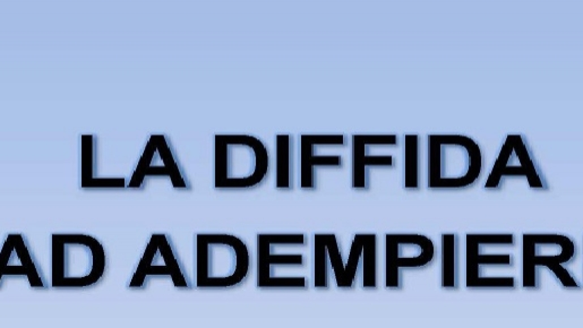 Per la diffida ad adempiere da parte del Miur va bene una semplice raccomandata