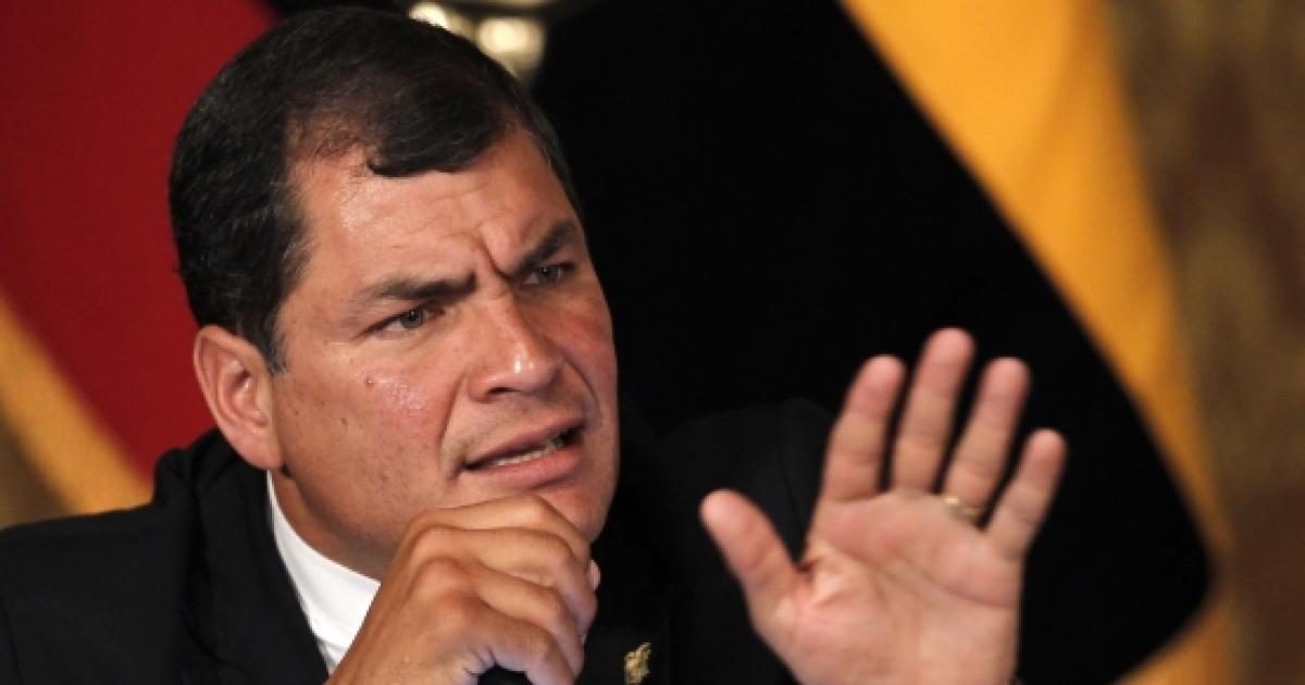 Ecuador: Correa tuiteó contra el paro nacional del 13 de agosto