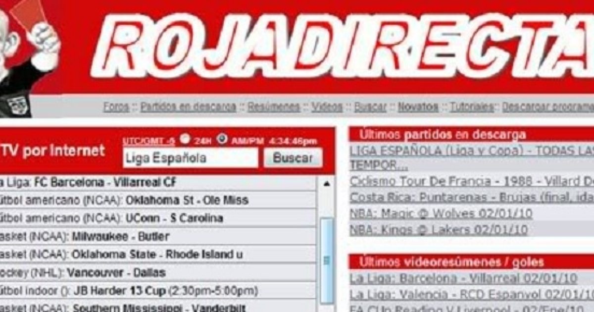 Rojadirecta non si vede più, streaming illegale addio