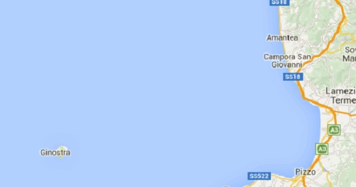 Calabria: due scosse di terremoto, la più forte con magnitudo 4.1