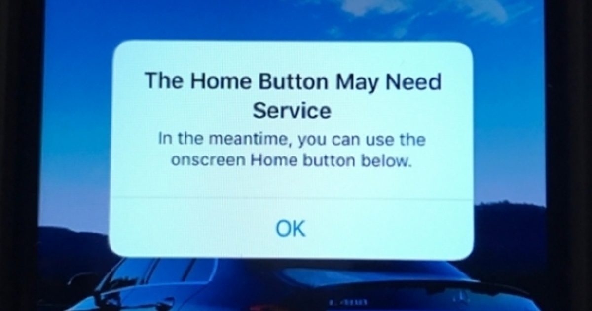 iPhone 7: e se il tasto Home smettesse improvvisamente di funzionare?