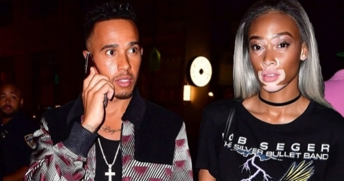 Lewis Hamilton is dating Winnie Harlow