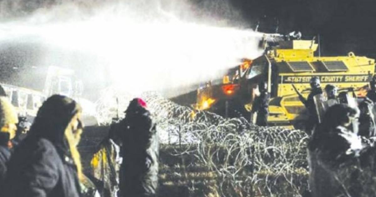 American Civil Liberties Union blasts police use of water cannons at ...