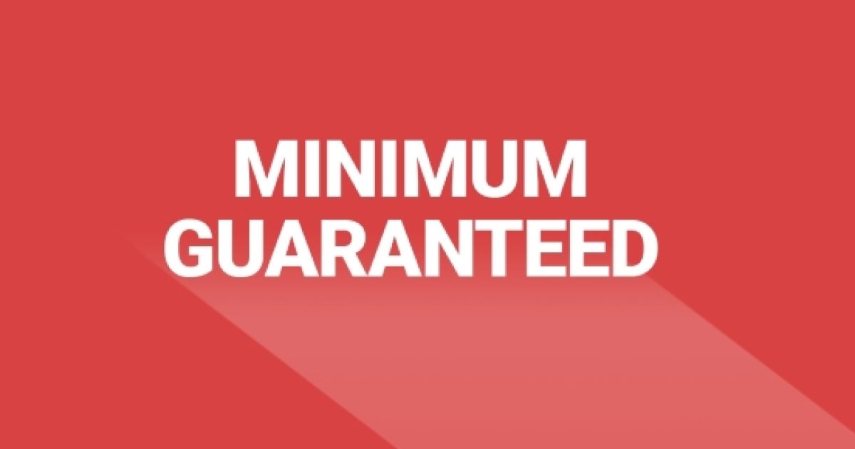 New minimum guaranteed payment of £25 per article