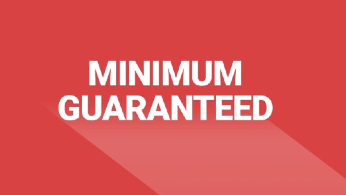 New minimum guaranteed payment of £25 per article