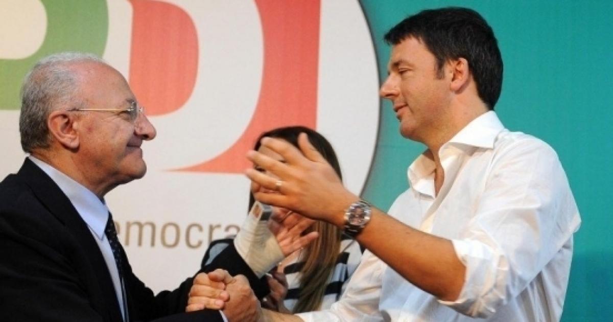 De Luca - Renzi: accordo elettorale in 7 punti