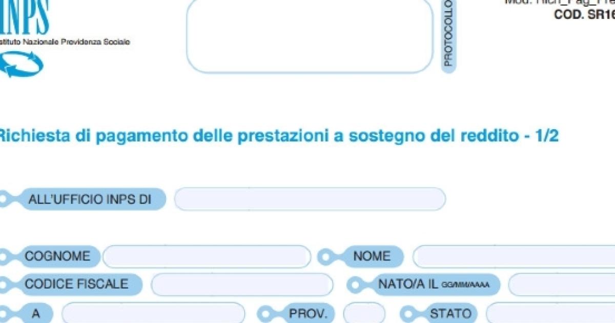 Naspi: attenzione al modello SR163