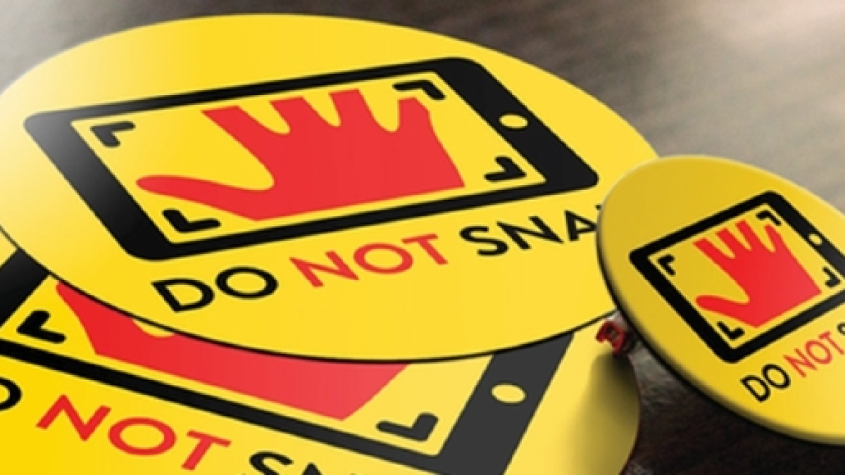 Do not snap - Finalmente un pò di privacy.