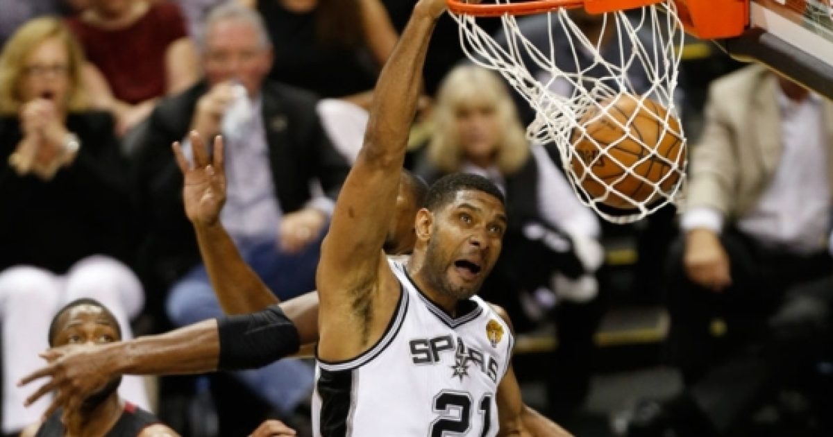 The big fundamental retires: Top 5 Tim Duncan performances