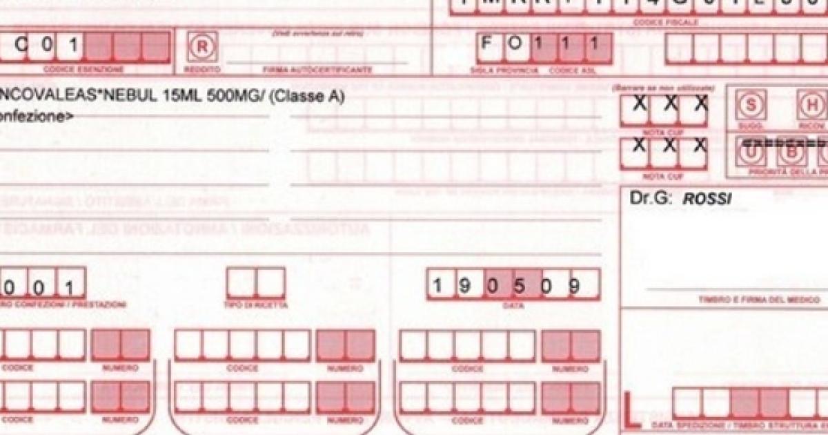 Ricette mediche, si torna al passato