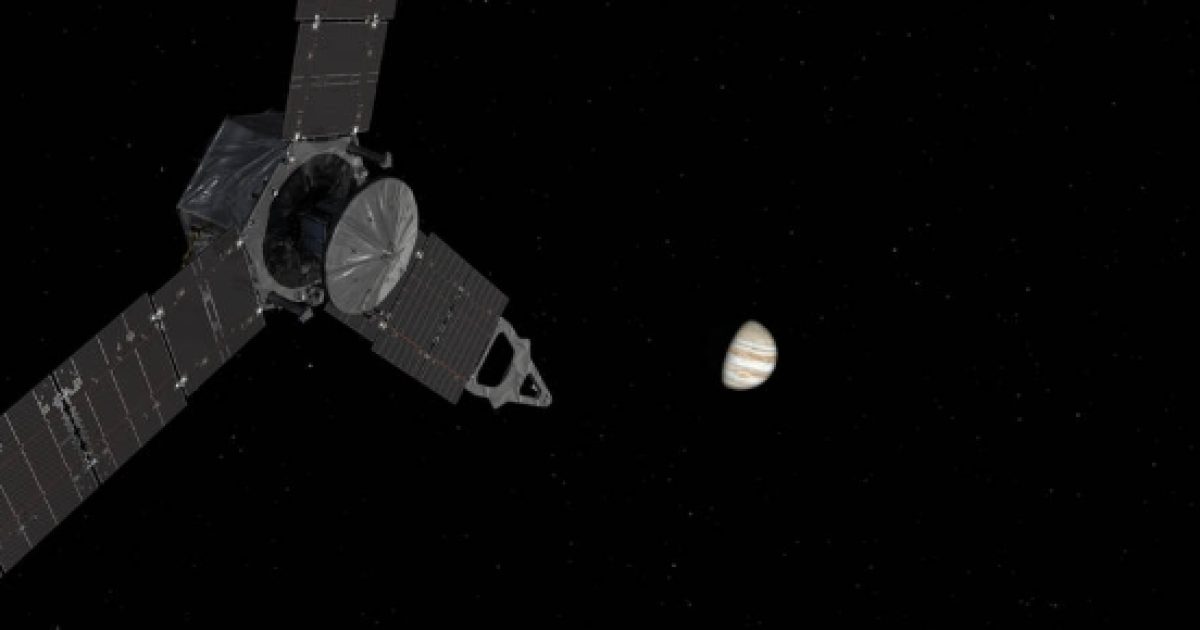 Where is Juno spacecraft at this moment.