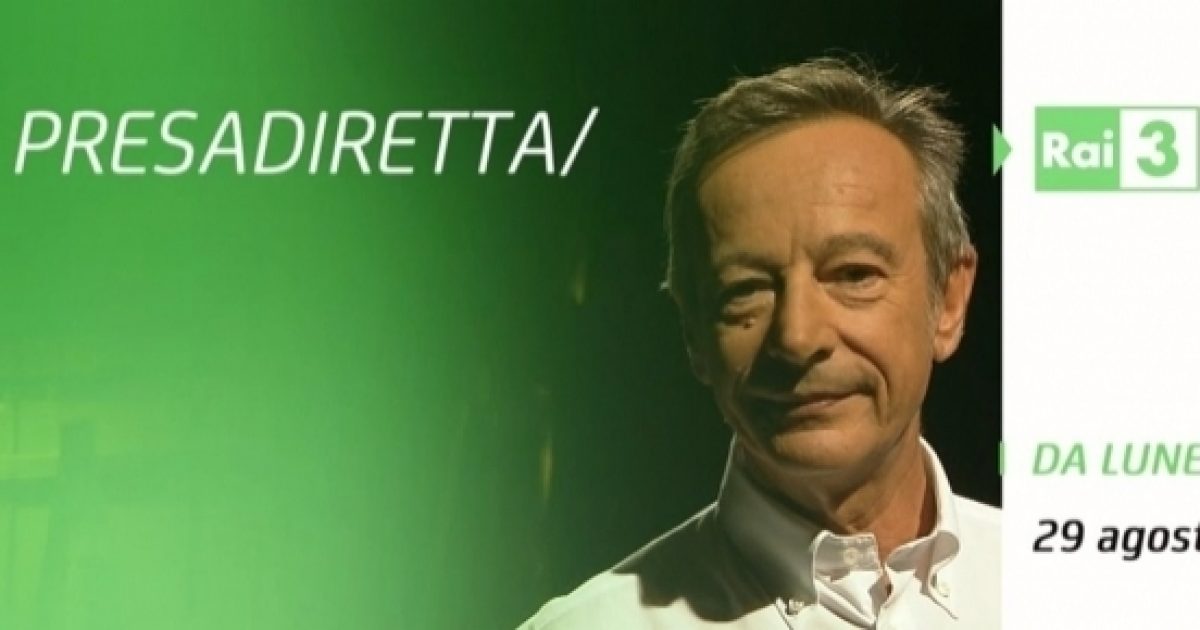 Presa Diretta torna su Rai 3 dal 29 agosto con un'inchiesta su Giulio ...
