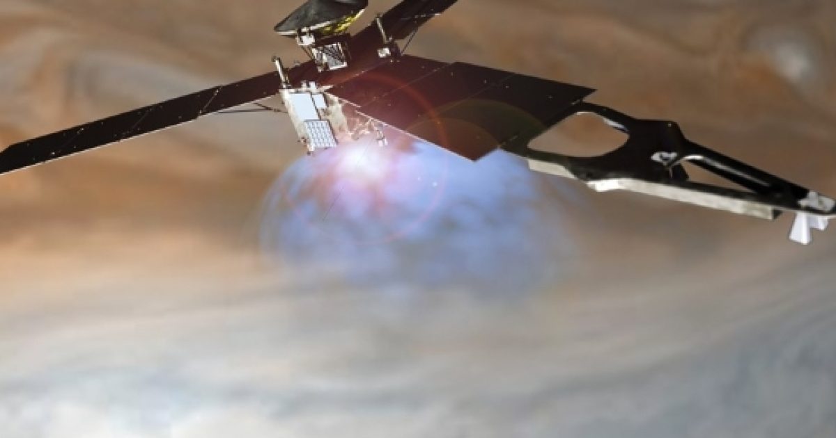 Juno completed first orbit around Jupiter