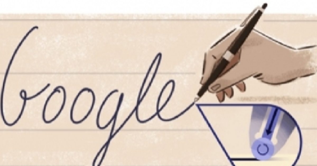Biro: Google dedica un doodle all'inventore della penna a sfera più ...