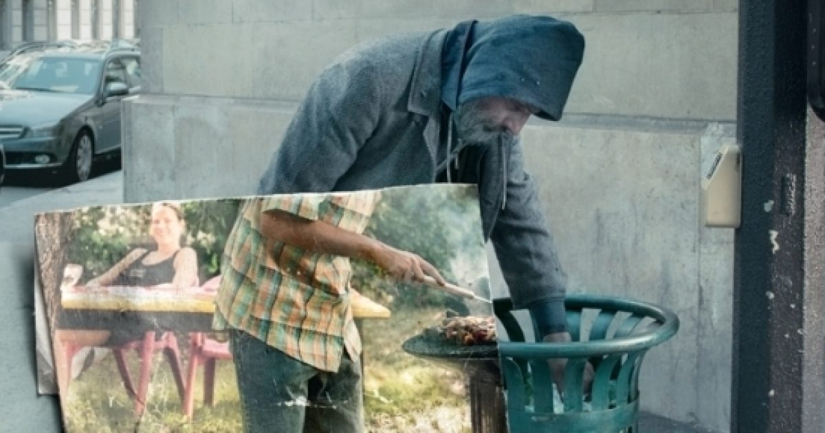 Les SDF en danger de mort par manque de lieu d'hébergement.