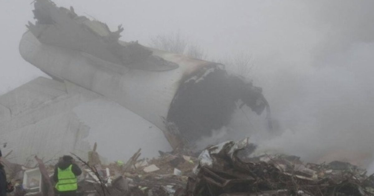 Boeing 747 Jumbo crashes in remote Kyrgyzstan killing more than 30 people