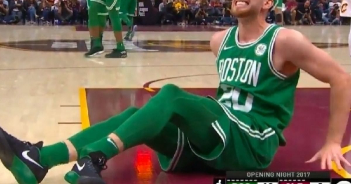 Gordon Hayward suffers season ending injury vs. Cavs on NBA opening night