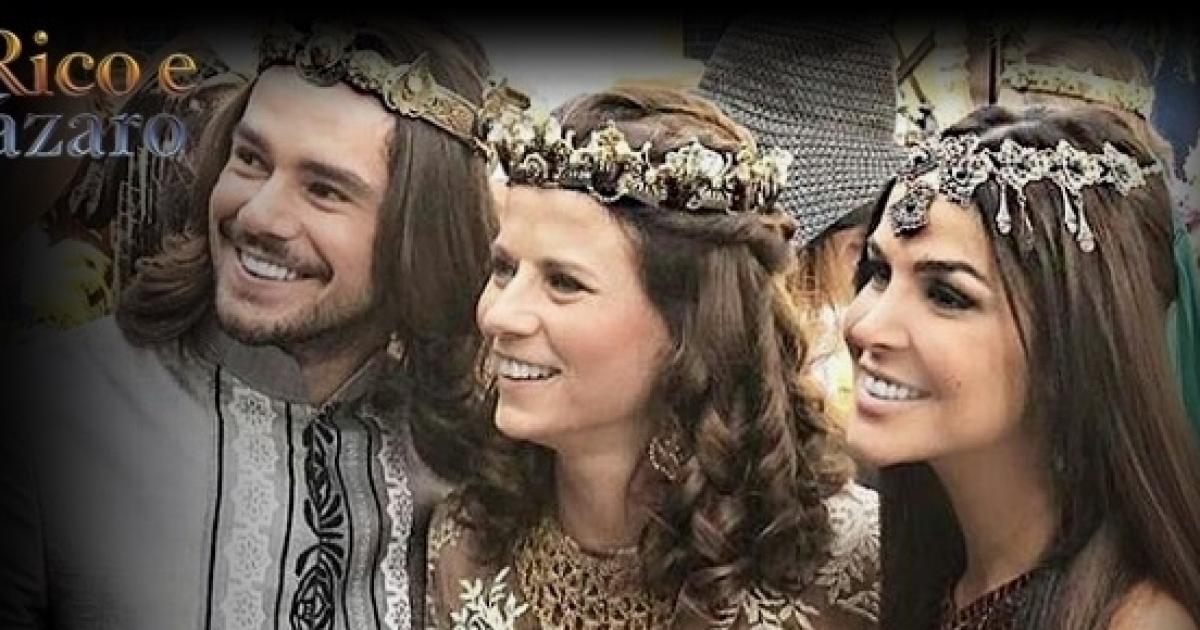 ‘O Rico e Lázaro’: Joaquim e Edissa se casam, mas o filho choca Neusta ...