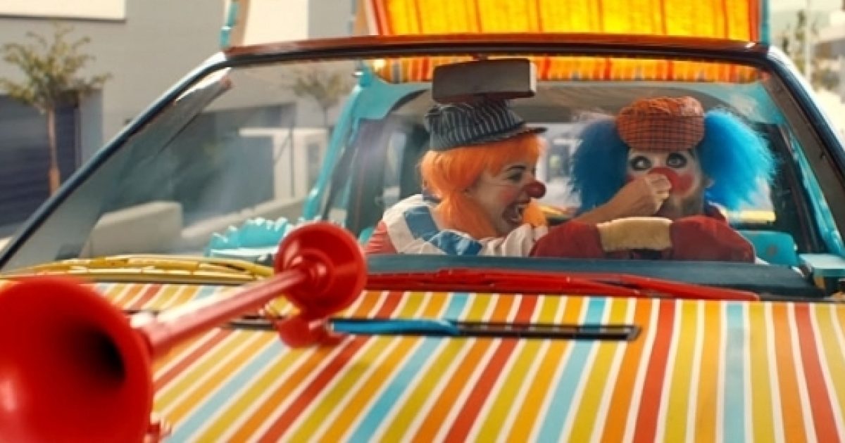Watch as Audi cashes in on the clown theme with new viral ad