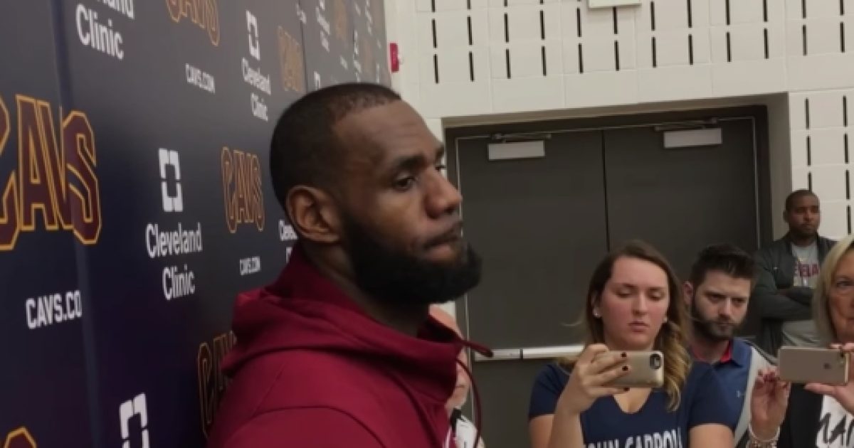 LeBron James vows to get back in shape
