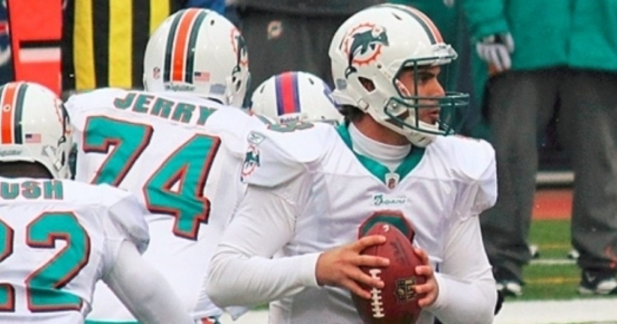 Matt Moore steps in for Miami Dolphins