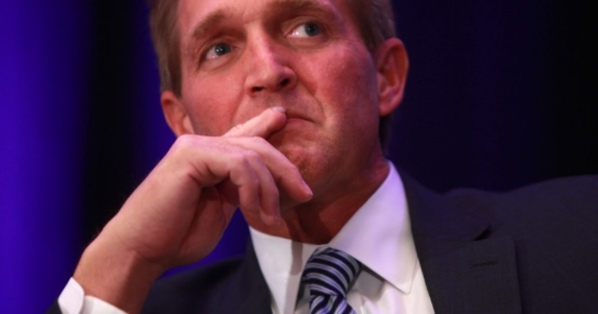 Senator Jeff Flake to Trump: "Enough."