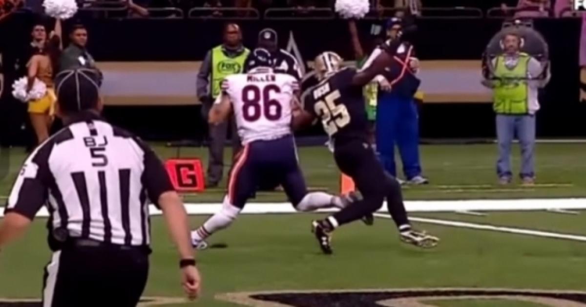 Zach Miller suffers knee injury in a frustrating Bears loss