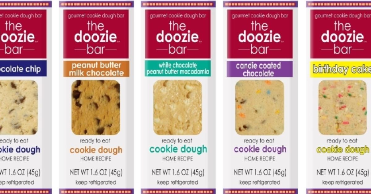 You can now snack on cookie dough while on the go, thanks to Soozie's ...