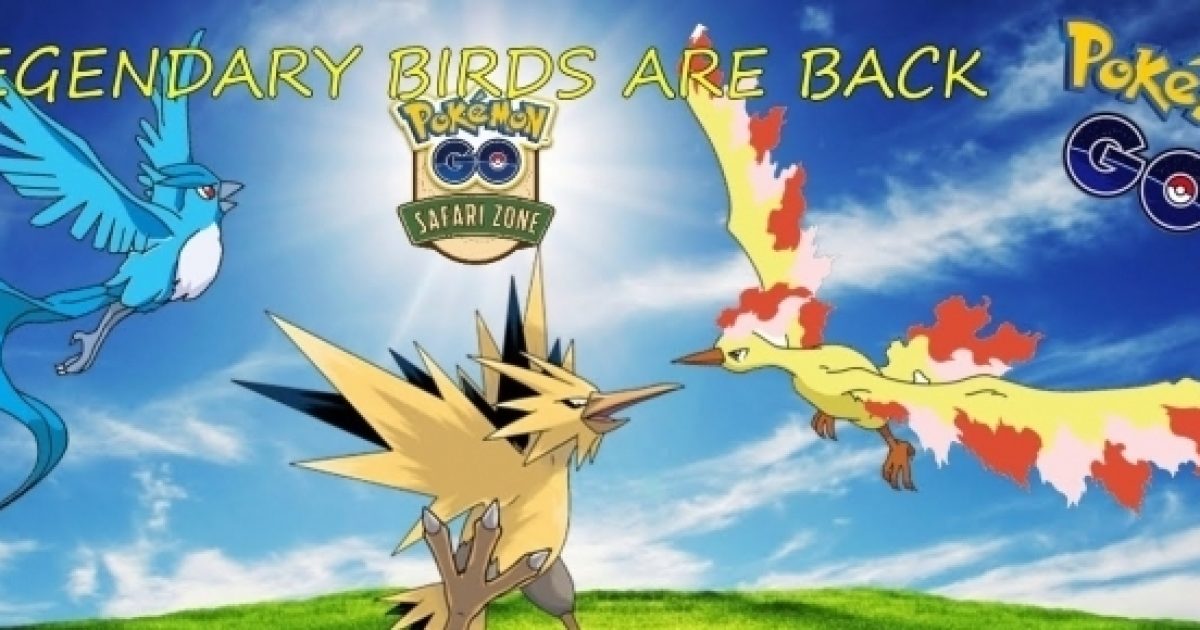 'Pokemon Go' Legendary Birds makes a surprising comeback