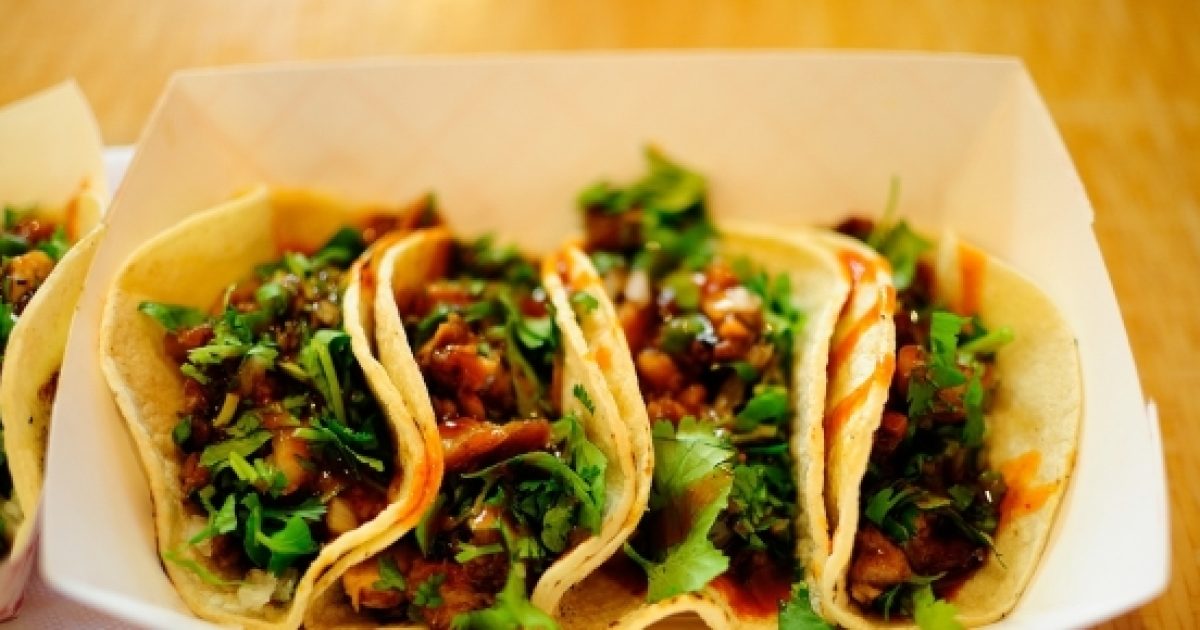 Making the perfect dinner taco