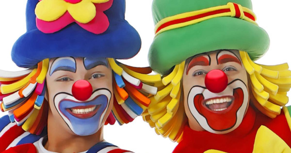 Veja como é o rosto dos palhaços mais famosos do Brasil: 'Bombados'