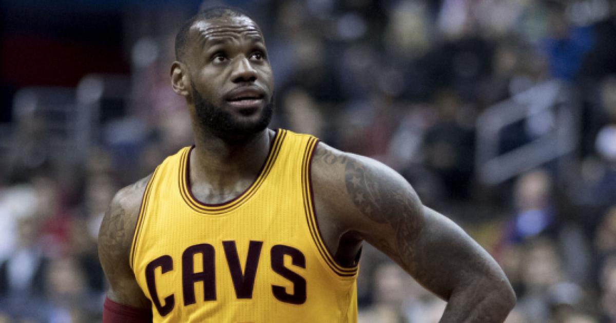 Cleveland Cavaliers announce their starting five against Detroit Pistons