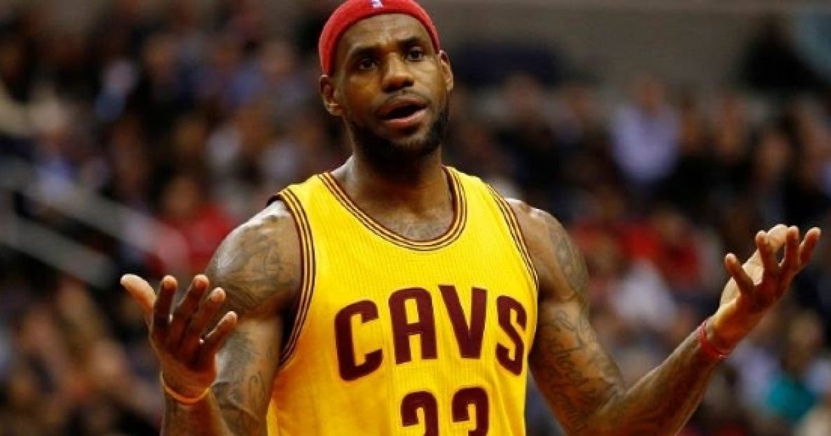 LeBron James is not happy with the Cavaliers