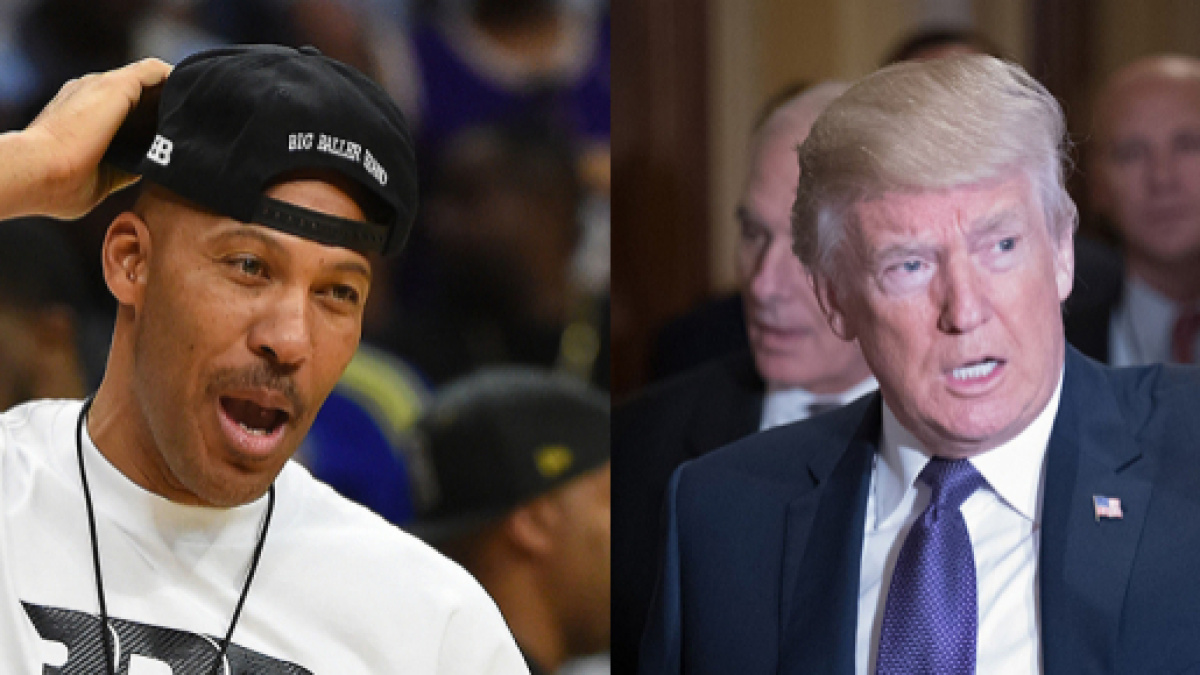 Trump doubles down in latest tweetstorm against LaVar Ball, destroyed ...