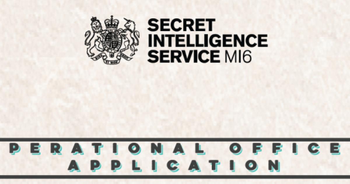 Le MI6 recrute : espion ça vous dit