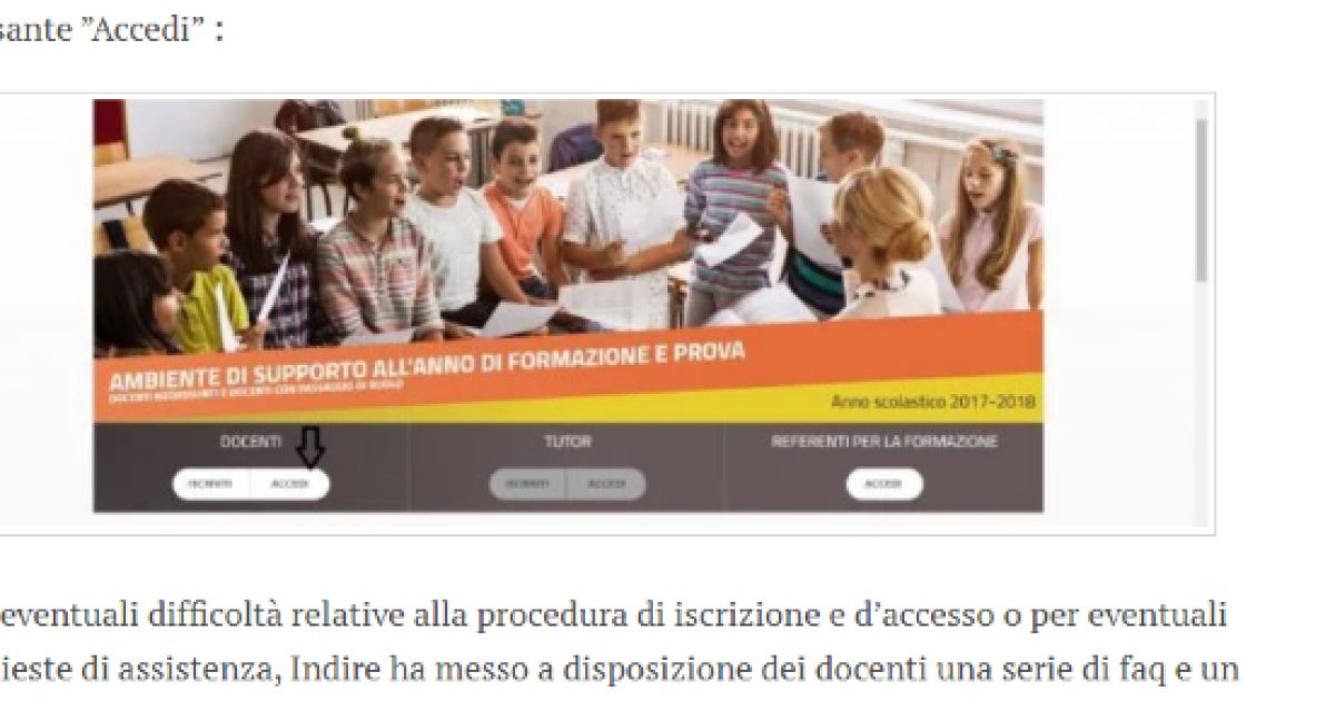 Indire: come iscriversi correttamente