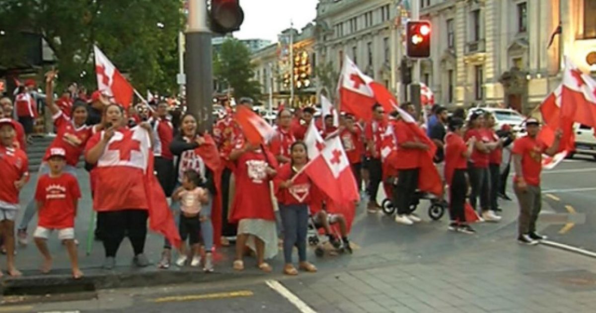 Tonga's fans are embarrassing themselves