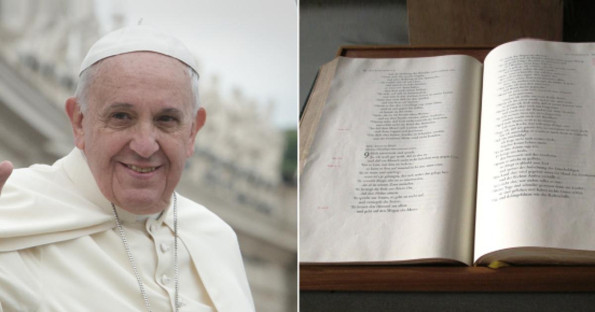 Pope Francis Wants To Change Part Of The Bible