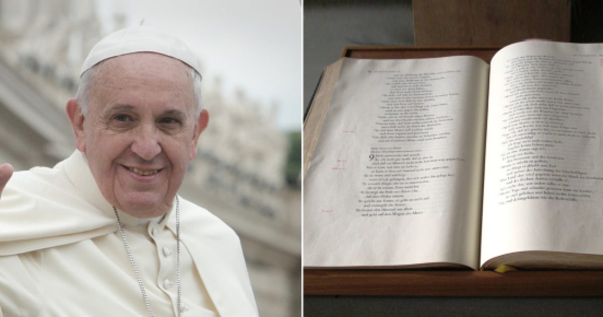 Pope Francis Wants To Change Part Of The Bible