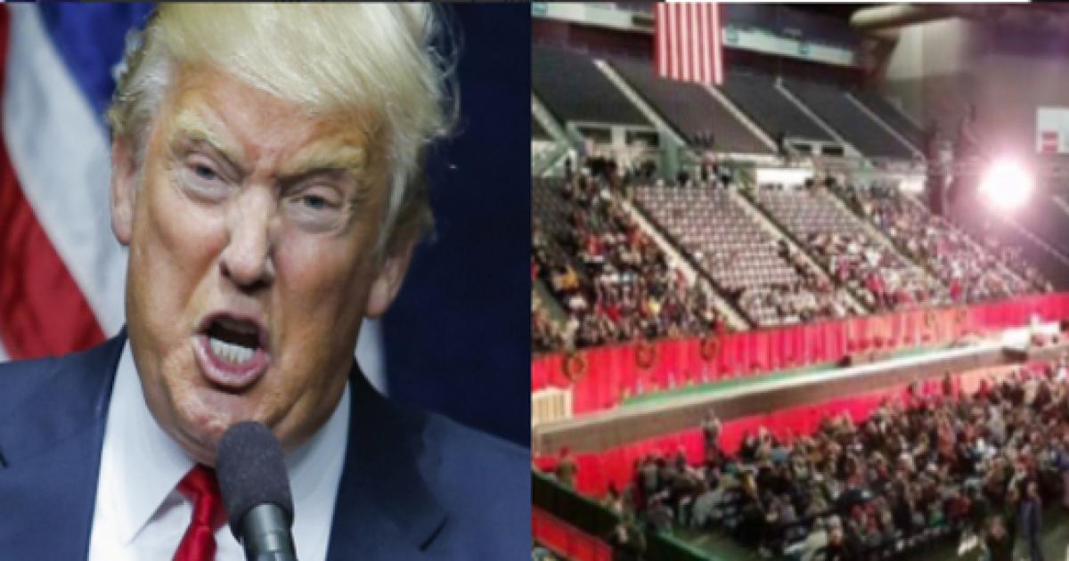 Trump rages on Twitter after viral picture shows nearly empty crowd at ...